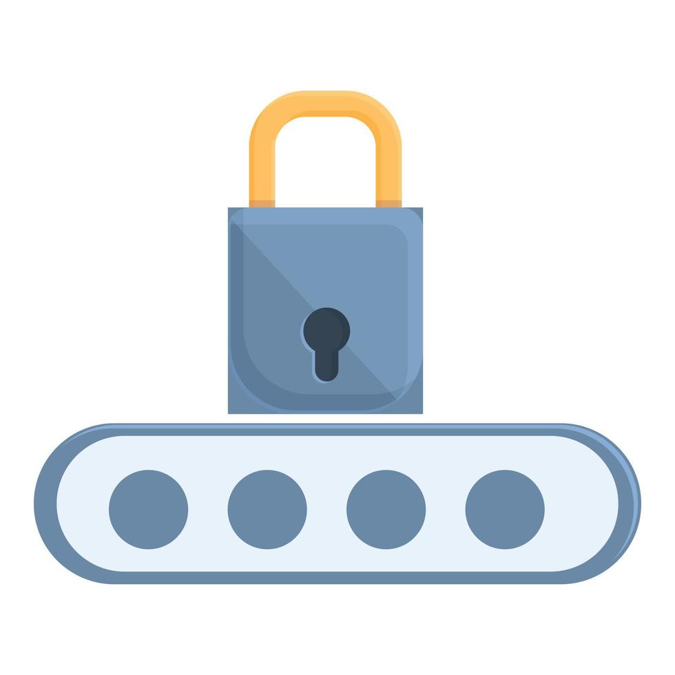 Safety Password Protection Icon Cartoon Style 14381393 Vector Art At Vecteezy