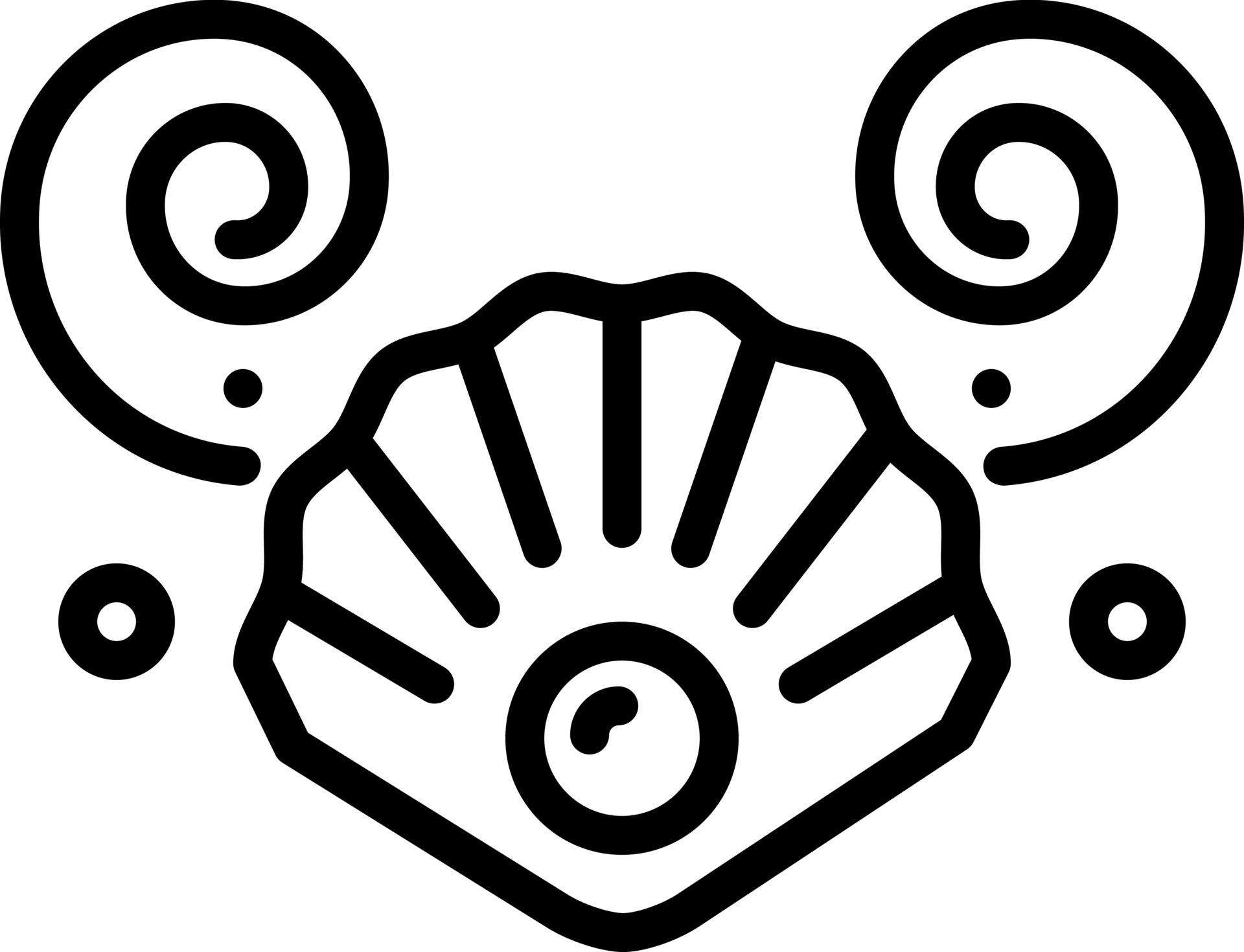 line icon for shell 14384150 Vector Art at Vecteezy