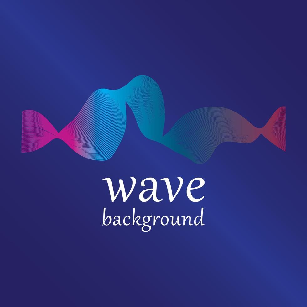 Wave line vector color background 14386068 Vector Art at Vecteezy