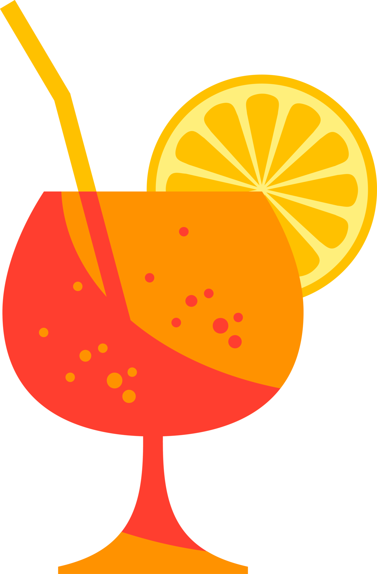 Bright Cocktail Illustration 14386211 Png