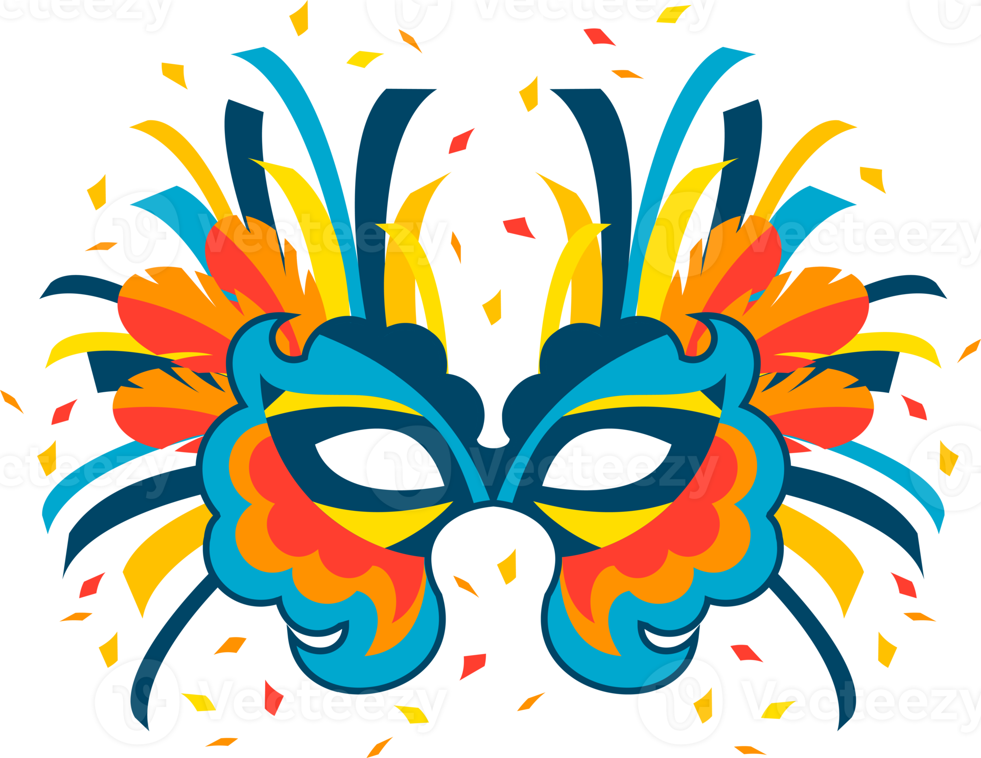Carnival mask. Illustration 14386224 PNG Carnival mask. Illustration 14386224 PNG