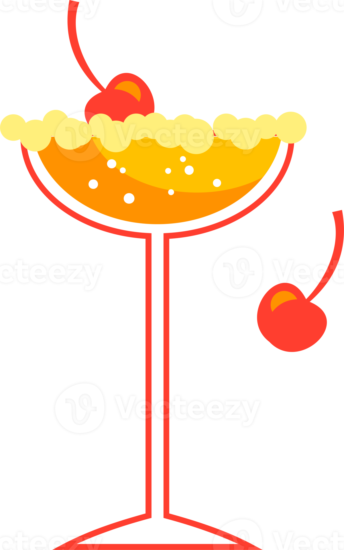 Bright Cocktail Illustration 14386229 Png