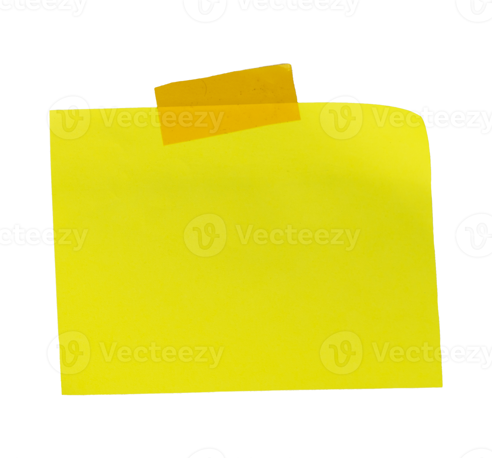 blank sticky note for memo mockups 14386945 PNG