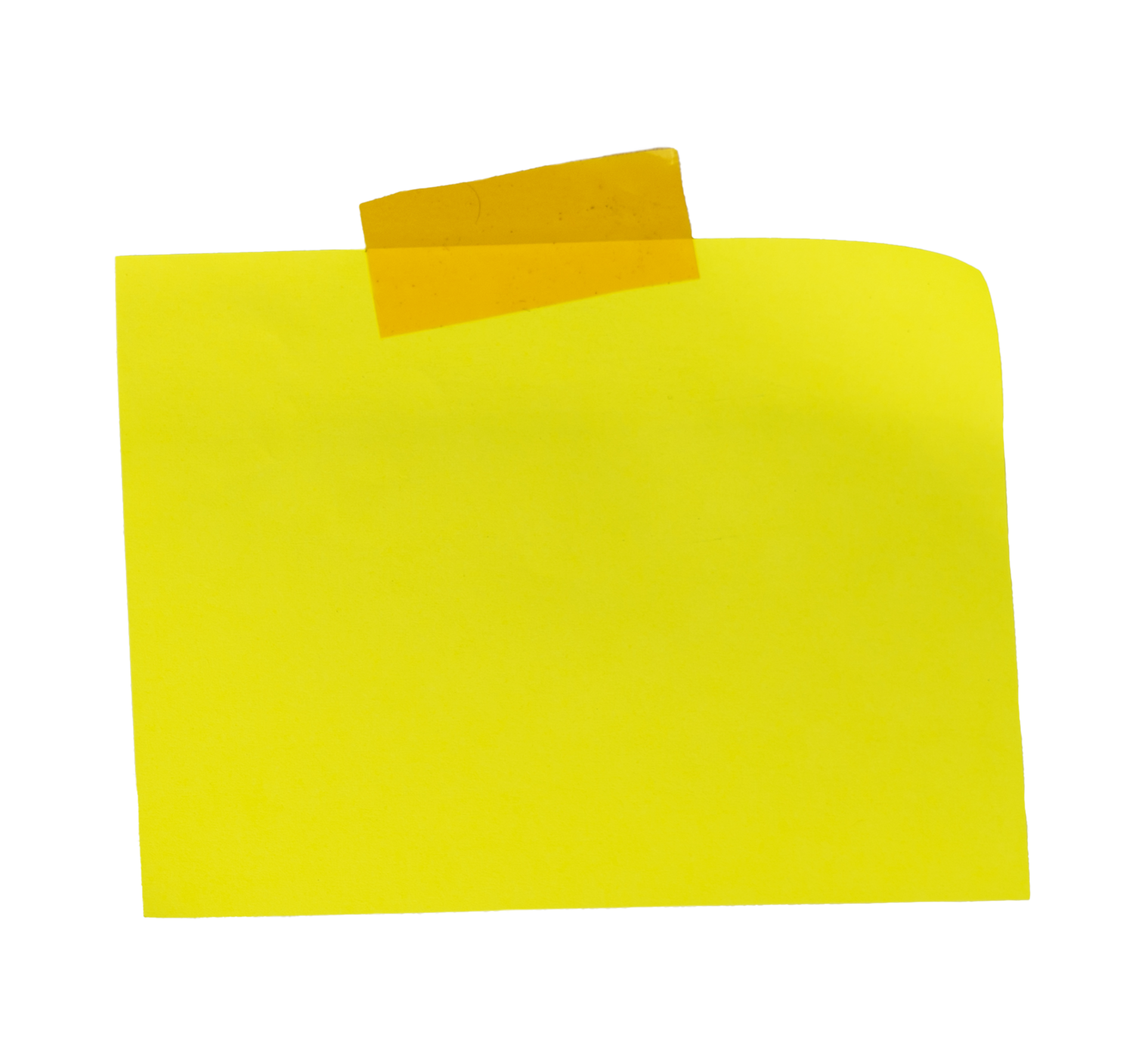 Blank Sticky Note For Memo Mockups 14386945 Png