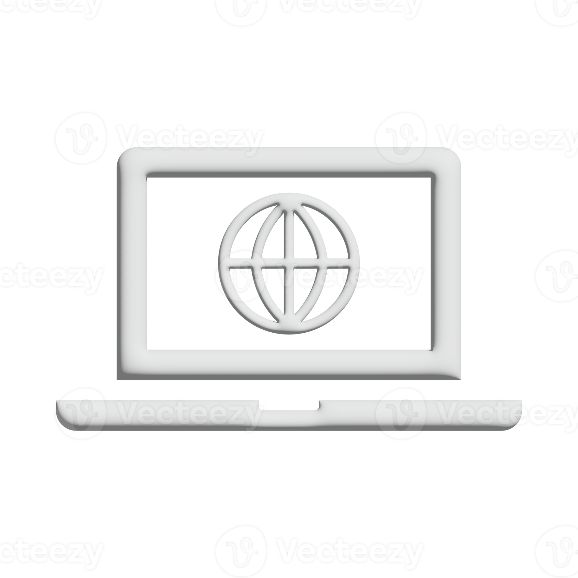 notebook icon 3d design for application and website presentation ...