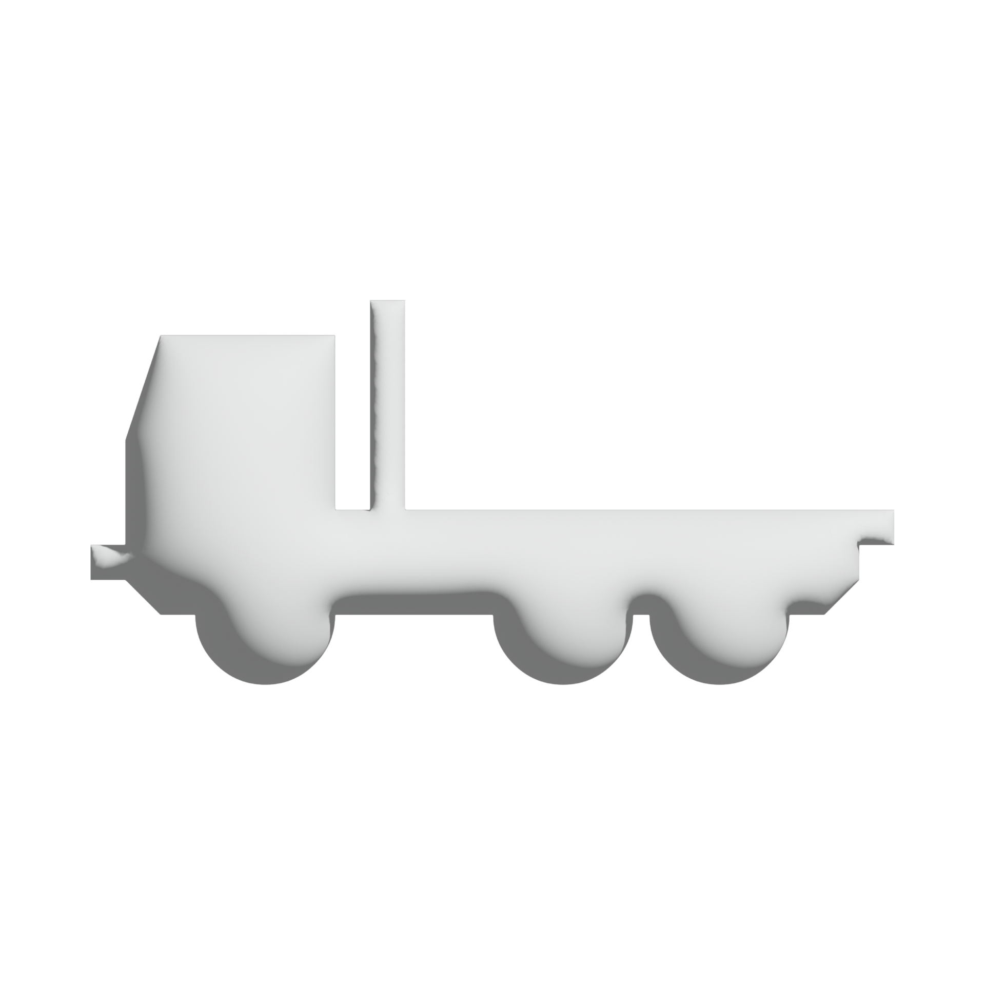 truck icon 3d design for application and website presentation 14387390 PNG