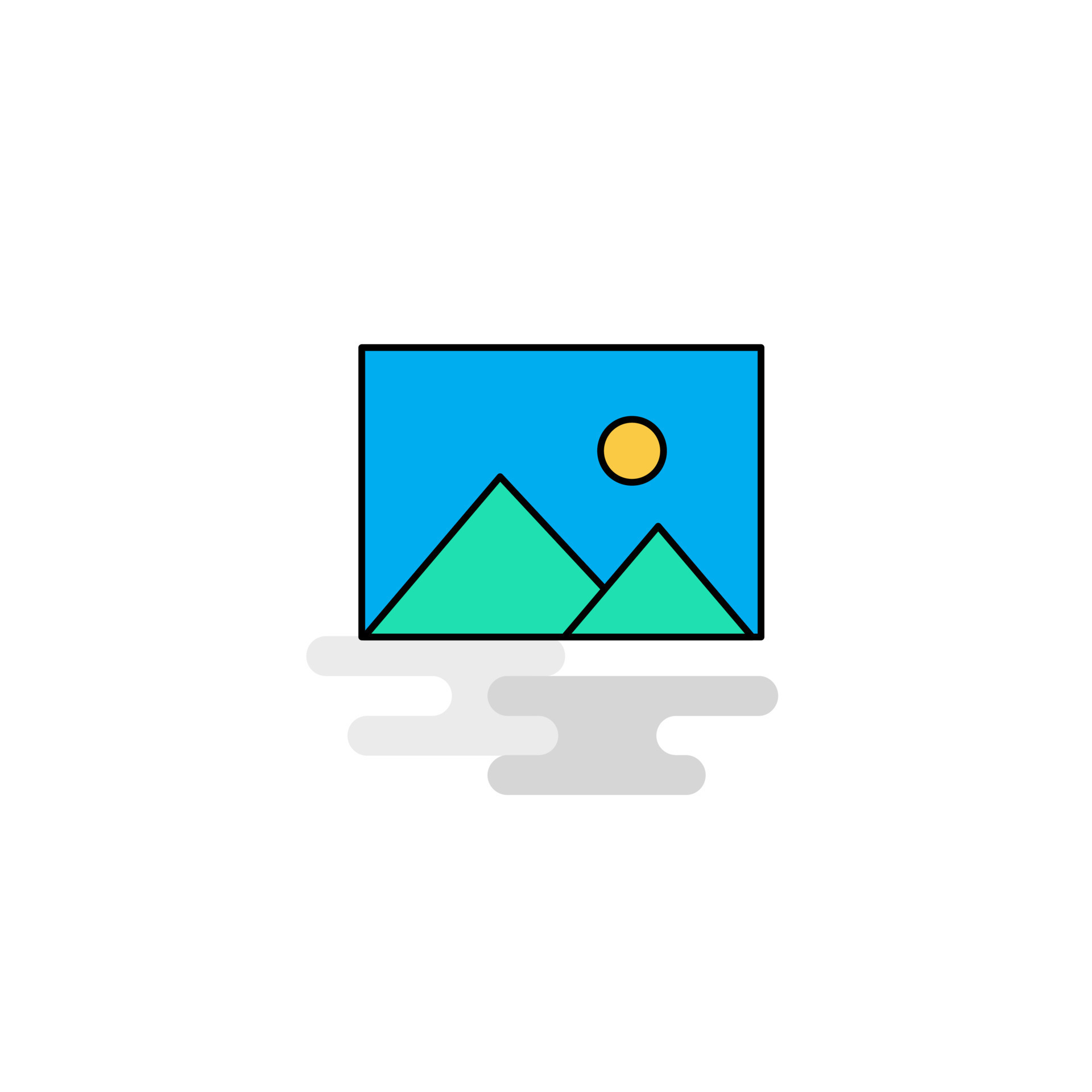 Flat Image Icon Vector 14387490 Vector Art at Vecteezy