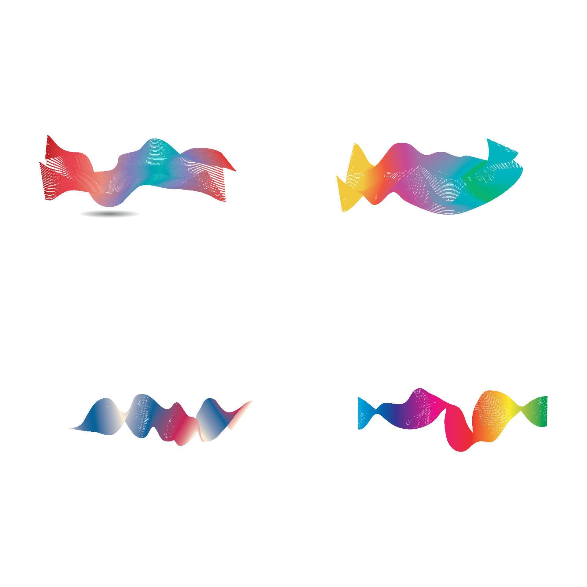 Wave line vector color background 14392636 Vector Art at Vecteezy