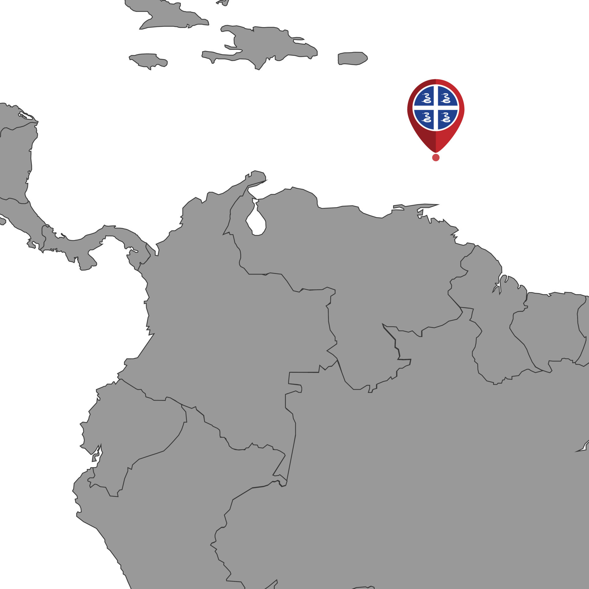 pin mapa con bandera de martinica en el mapa mundial. ilustración ... pin mapa con bandera de martinica en el mapa mundial. ilustración ...