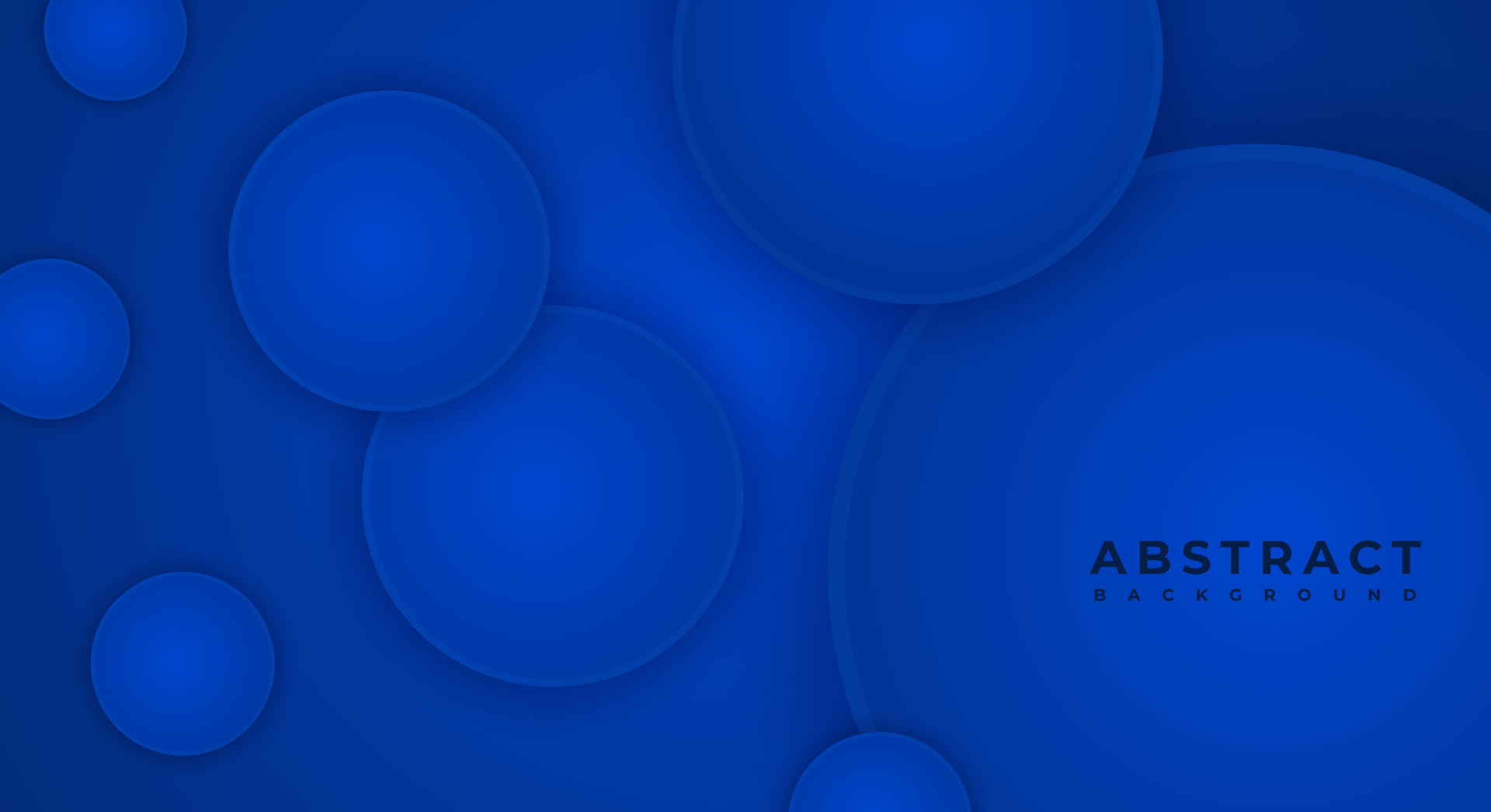 Abstract 3d Background Circle Blue Papercut Layer With Copy Space For Text Or Message 14395303