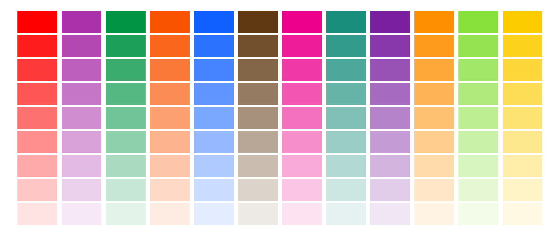 Vector Color Palette Set Design Template Multi Color Sphere 14398506