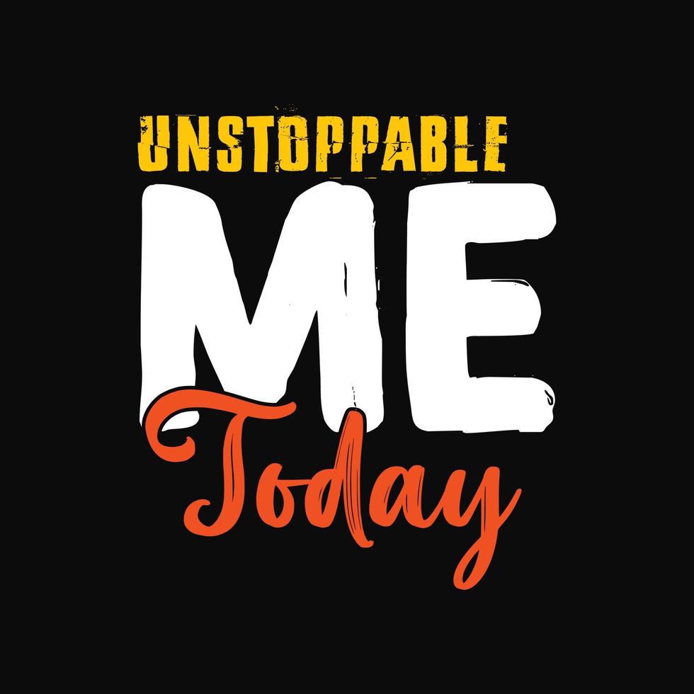 Inspirational Motivational Typography T Shirt Design 14399744 Vector