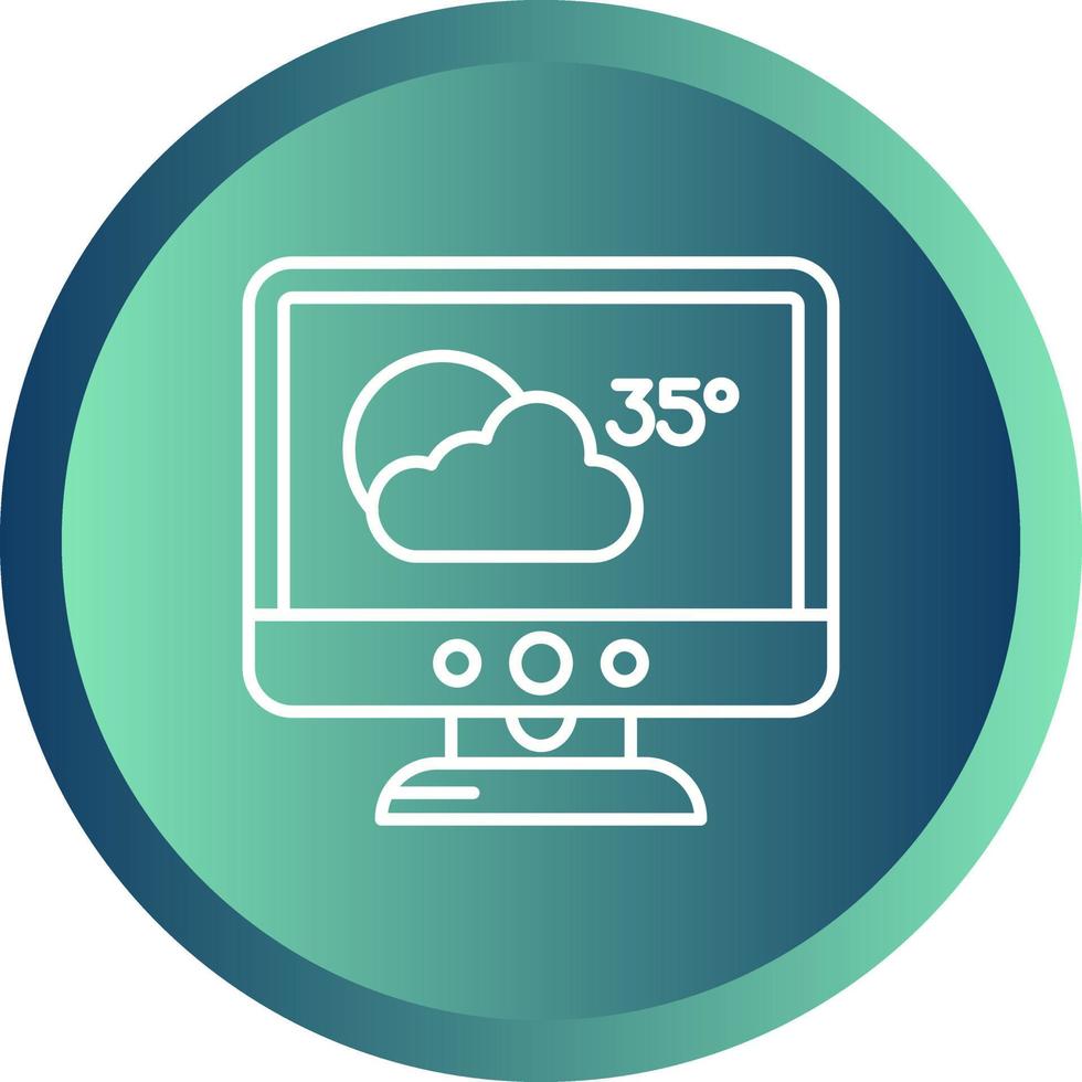 Weather Forecast Vector Icon 14400061 Vector Art at Vecteezy