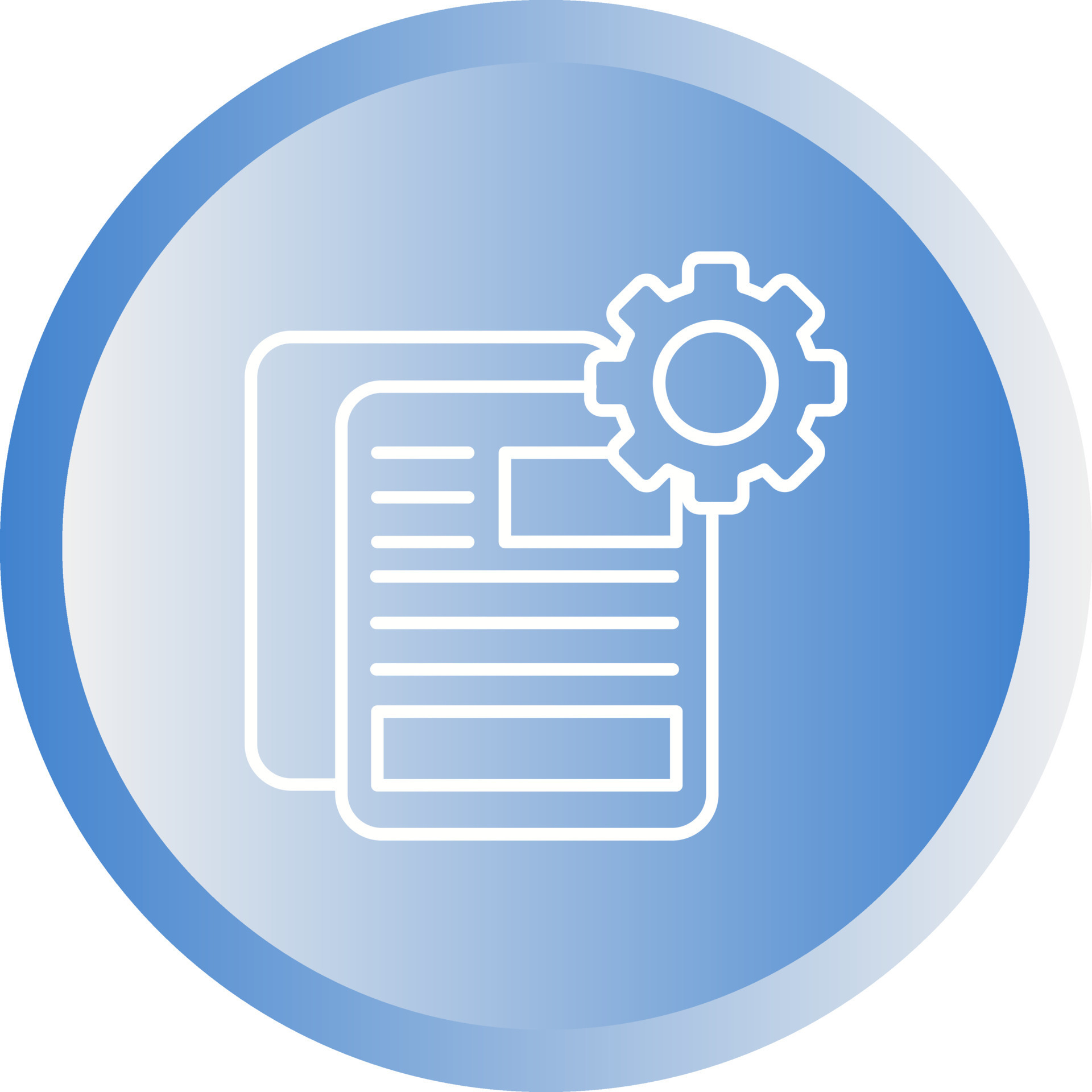 Document Setting Vector Icon 14400098 Vector Art at Vecteezy