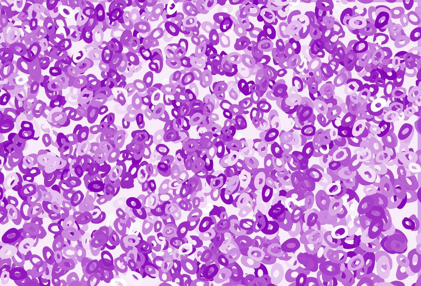 Light Purple vector layout with circle shapes. 14401159 Vector Art at ...