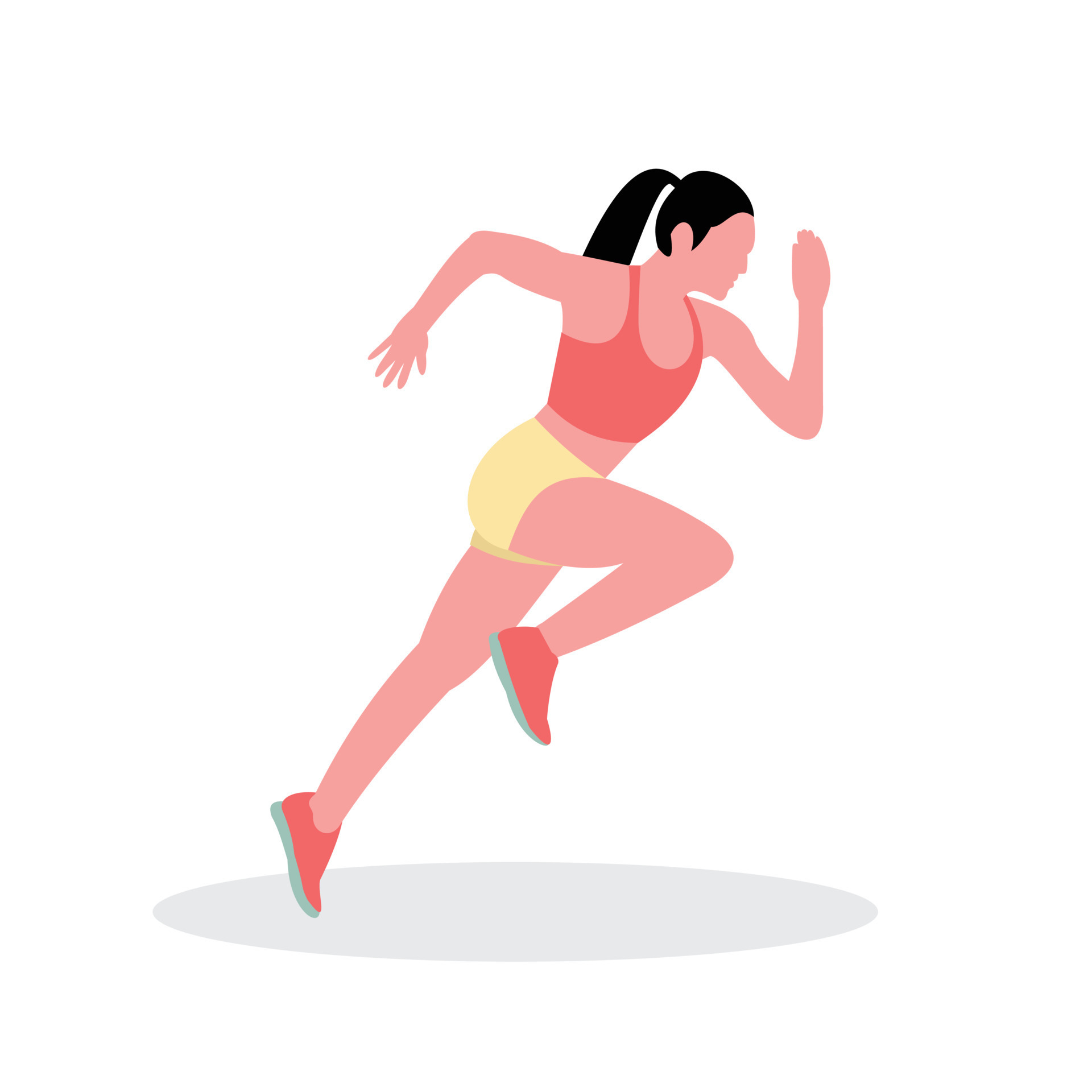 Female Athlete Vector Art, Icons, and Graphics for Free Download