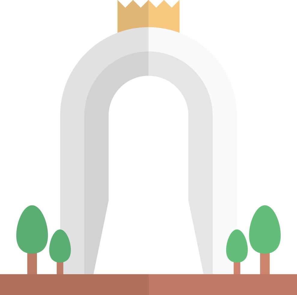 arch vector illustration on a background.Premium quality symbols.vector icons for concept and ...