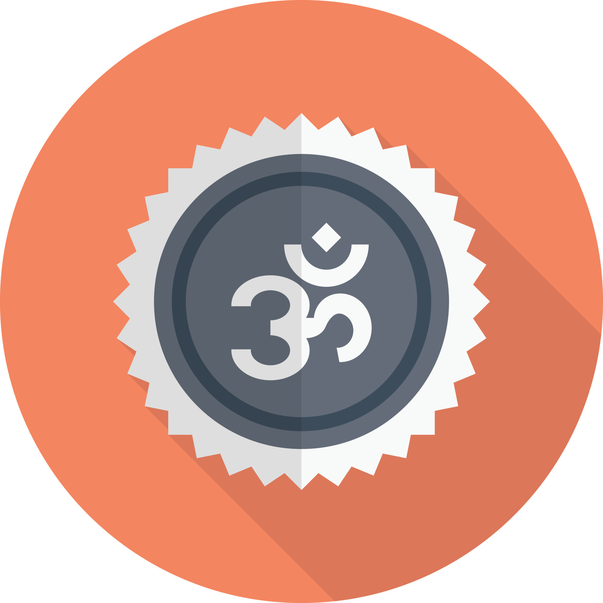 Ilustración de vector de oom en un fondo. Símbolos de calidad premium ...