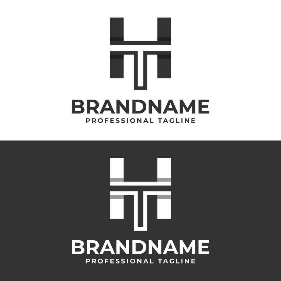 Logotipo Del Monograma De La Letra Ht O Th Adecuado Para Cualquier