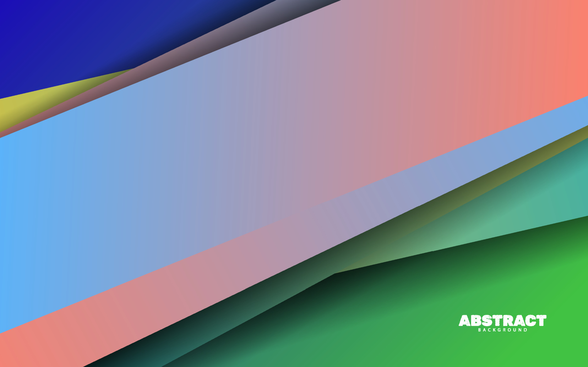 Abstract Overlap Papercut Multicolor Background Vector 14417831 Vector