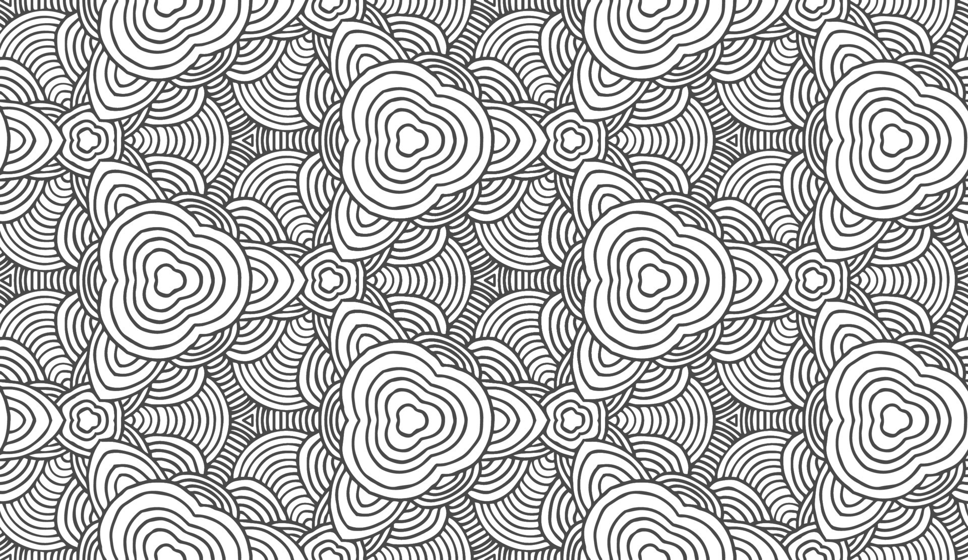 Retro Abstract Seamless Vector Pattern On White Backdrop Vector Stripe Pattern Decorative Print