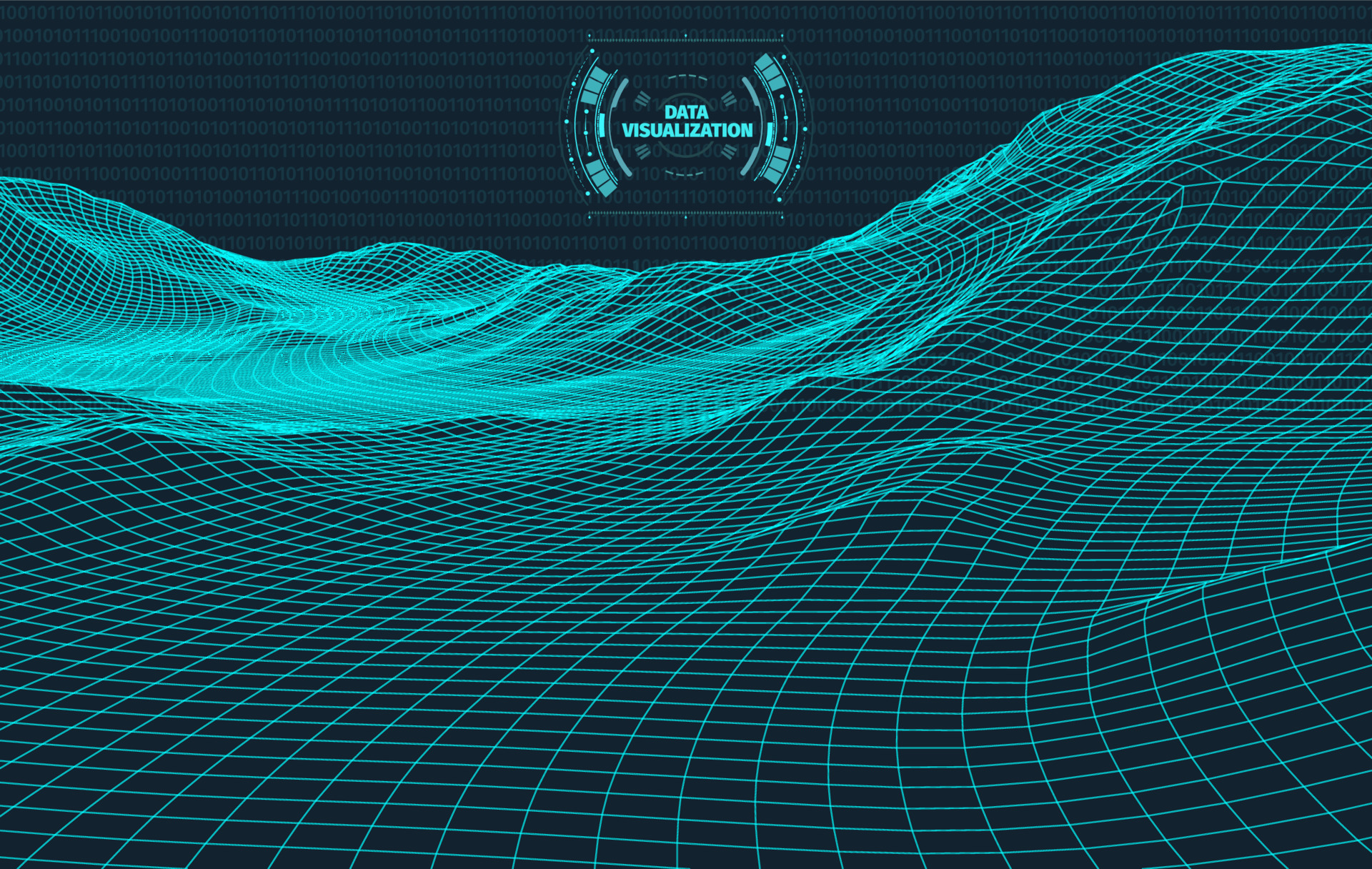 Big Data Visualization Background 3d Big Data Connection Background