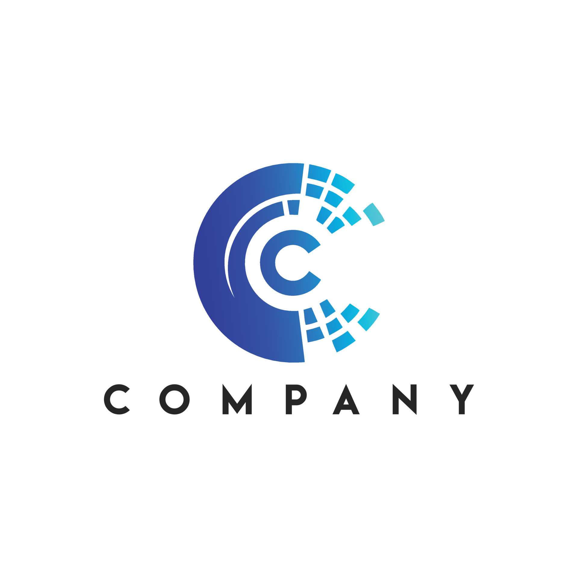 logotipo de la letra c del píxel de la cámara, logotipo de la letra c del píxel de la cámara ...