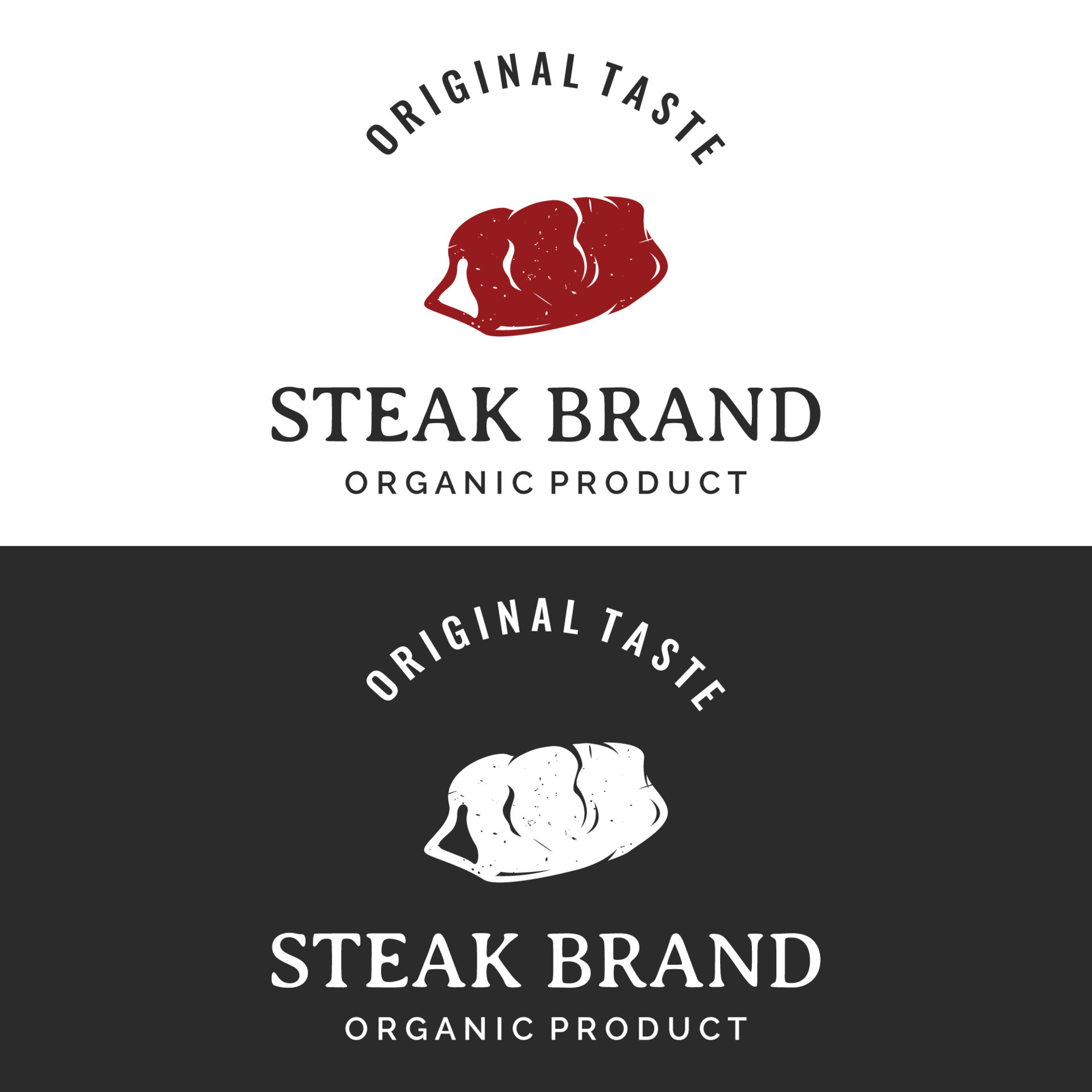 Steak house or vintage fresh meat Logo design.Premium quality grilled ... Steak house or vintage fresh meat Logo design.Premium quality grilled ...