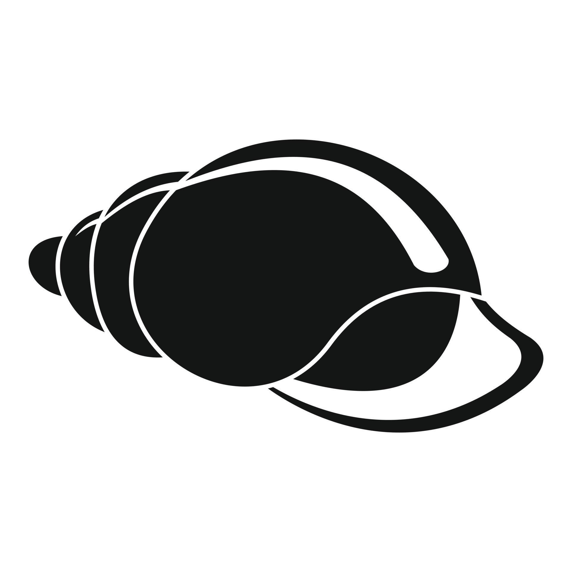 Small shell icon, simple style 14429031 Vector Art at Vecteezy