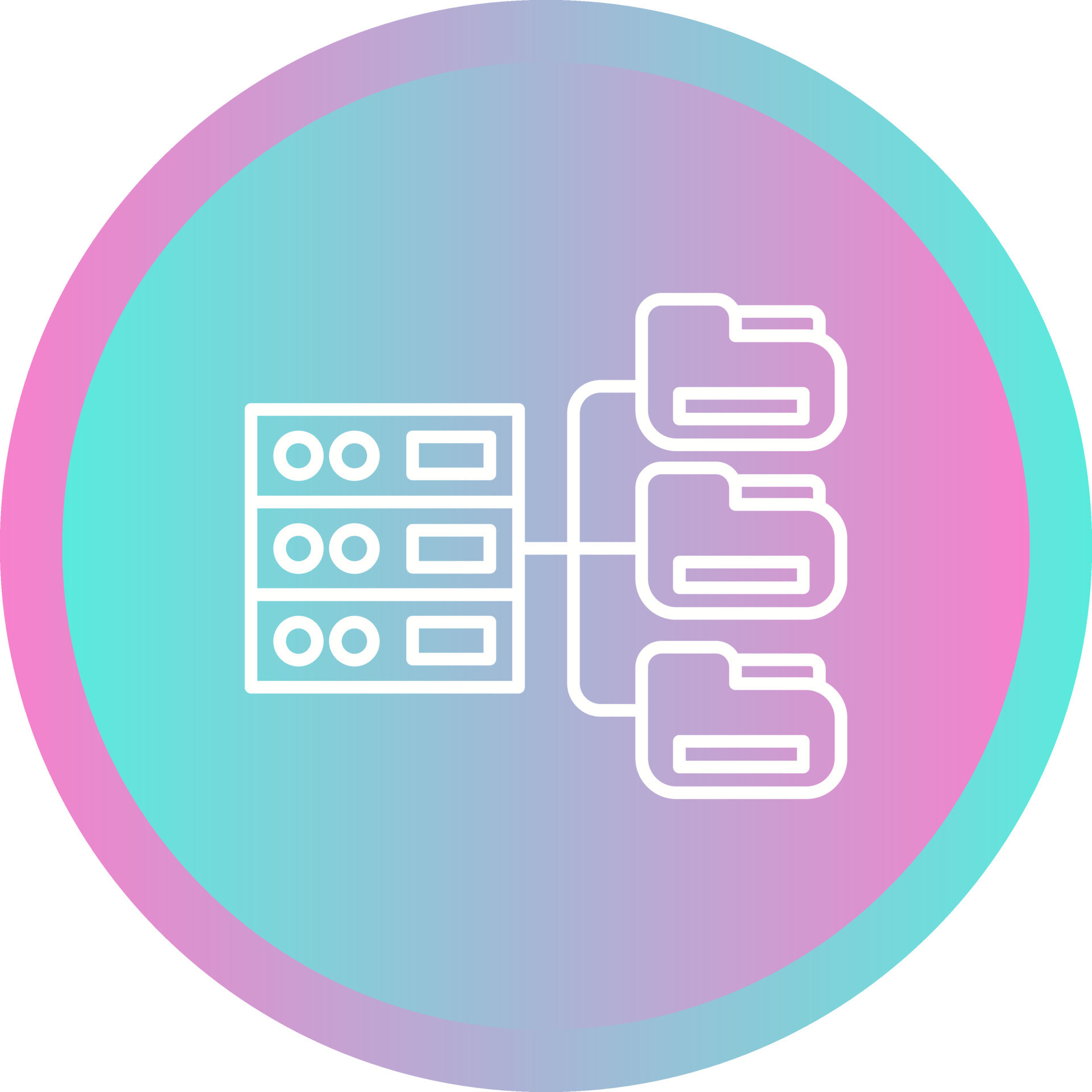 Database Vector Icon 14429714 Vector Art At Vecteezy