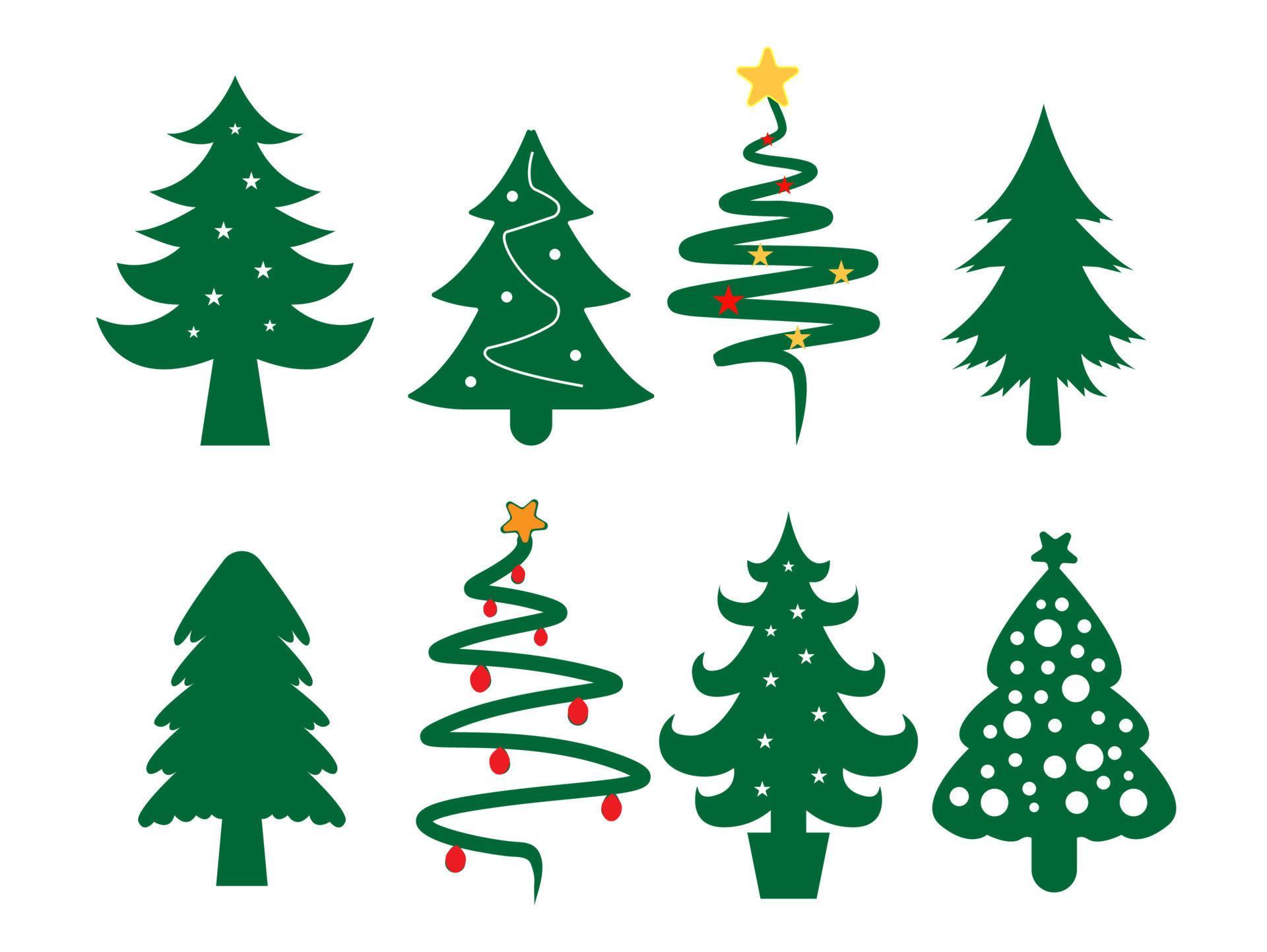 Christmas decorated tree graphic 14433852 Vector Art at Vecteezy