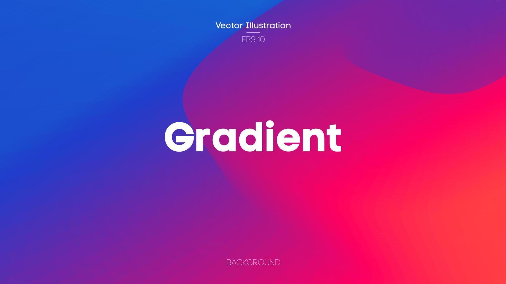 Gradient Background Color Vector Illustration Abstract Background