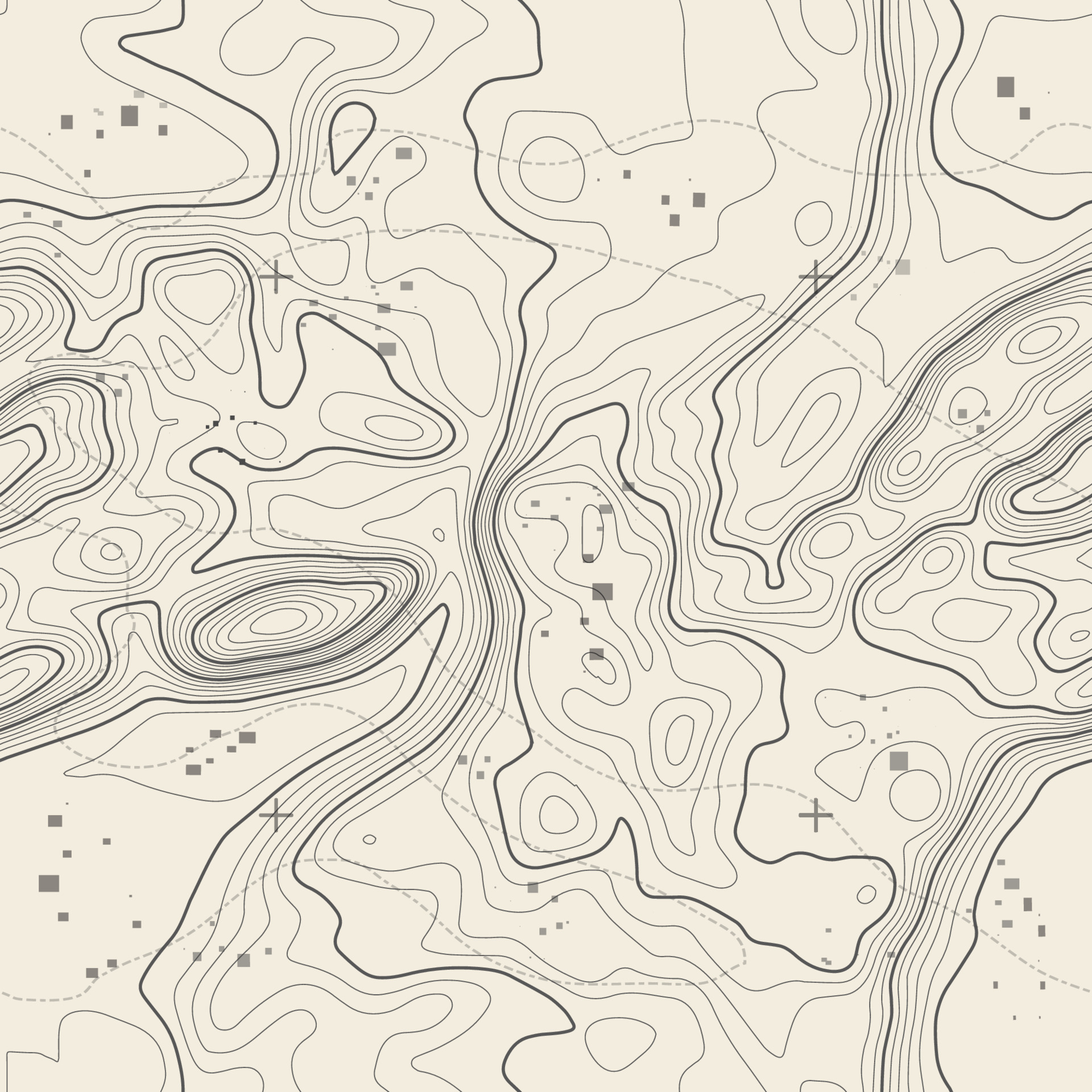 Seamless vector topographic map background. Line topography map ... Seamless vector topographic map background. Line topography map ...