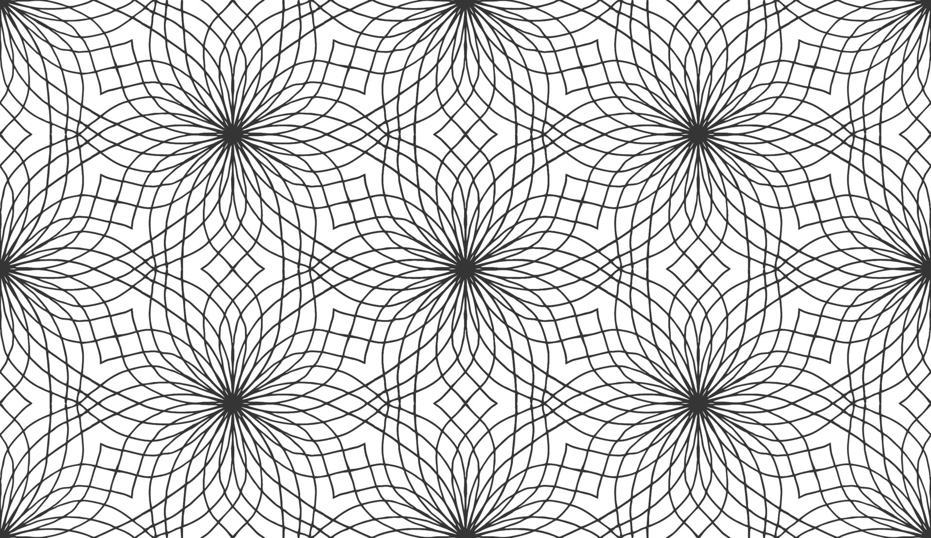 Retro Abstract Seamless Vector Pattern On White Backdrop Vector Stripe