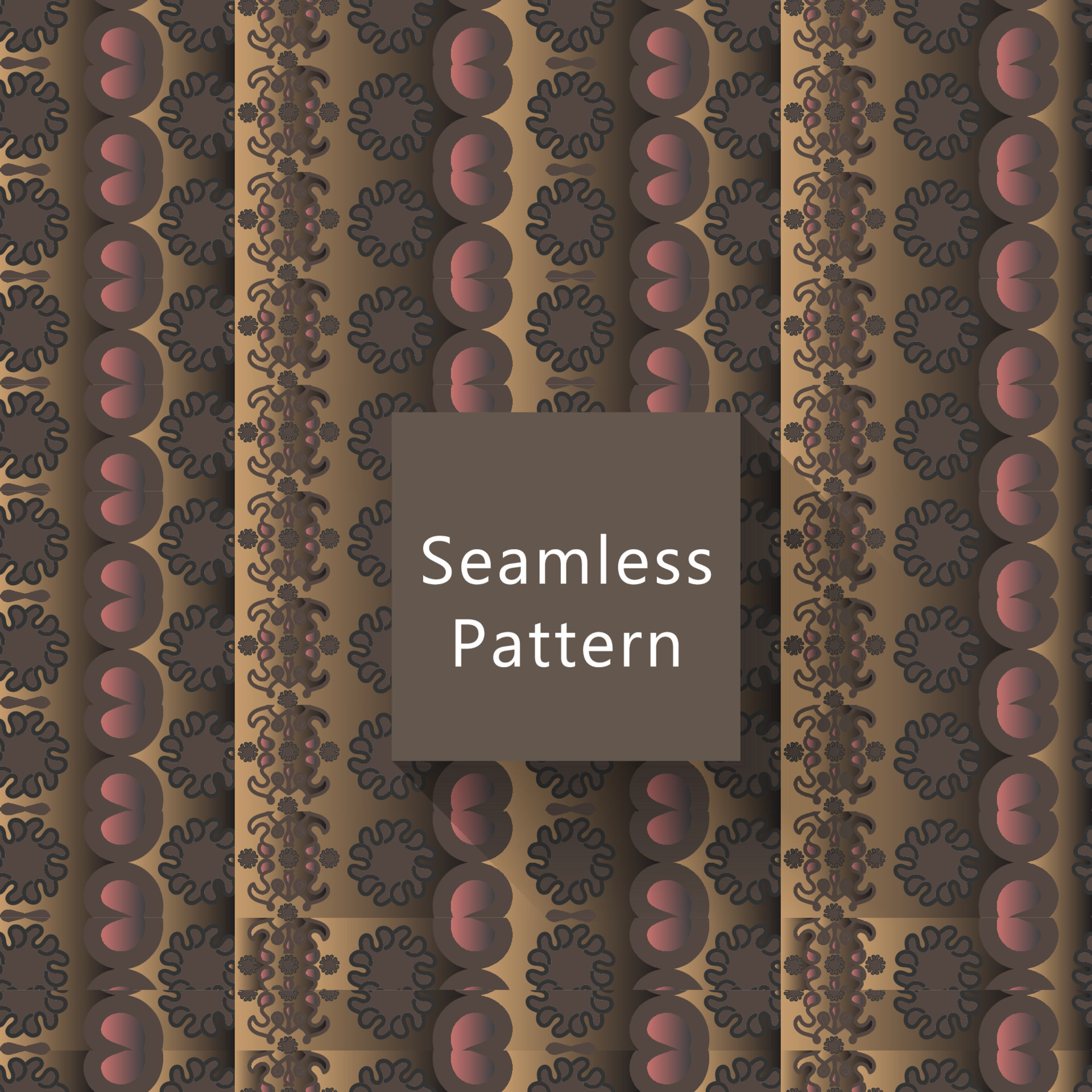 Abstract Seamless Pattern With Geometric Pattern Background Wallpaper Home Textile Digital