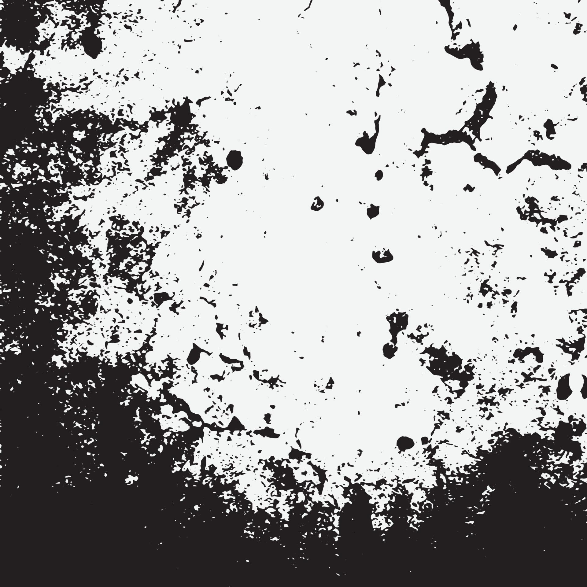 Ink grunge texture background with splatter effect. Black and white spray texture. Overlay ...