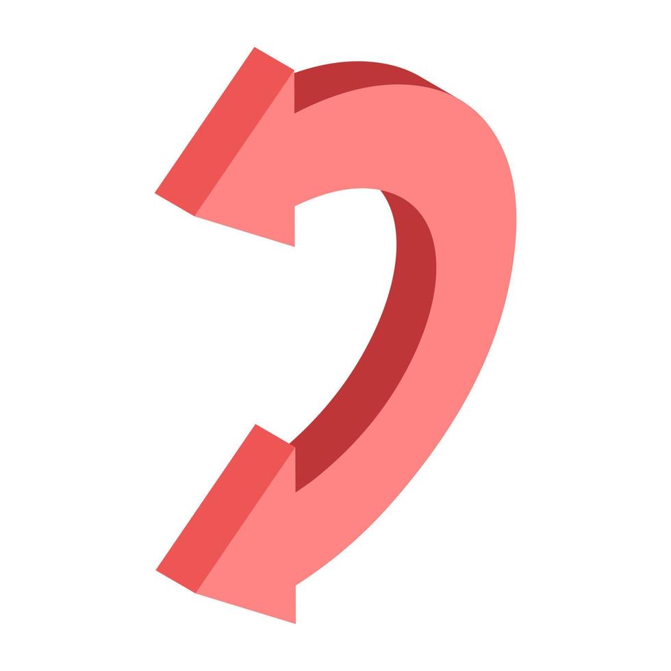 A trendy vector design arrow 14437367 Vector Art at Vecteezy