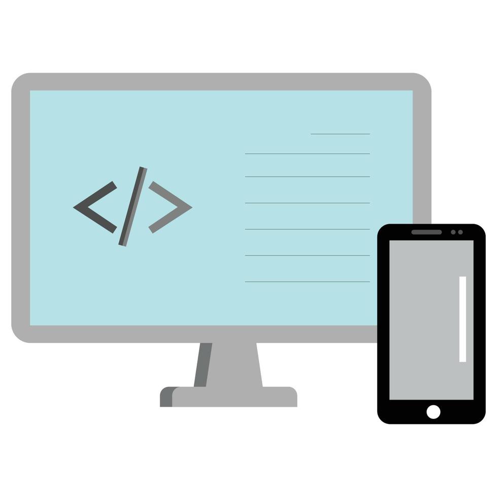 Program Mobile Device which can easily modify or edit 14439342 Vector ...