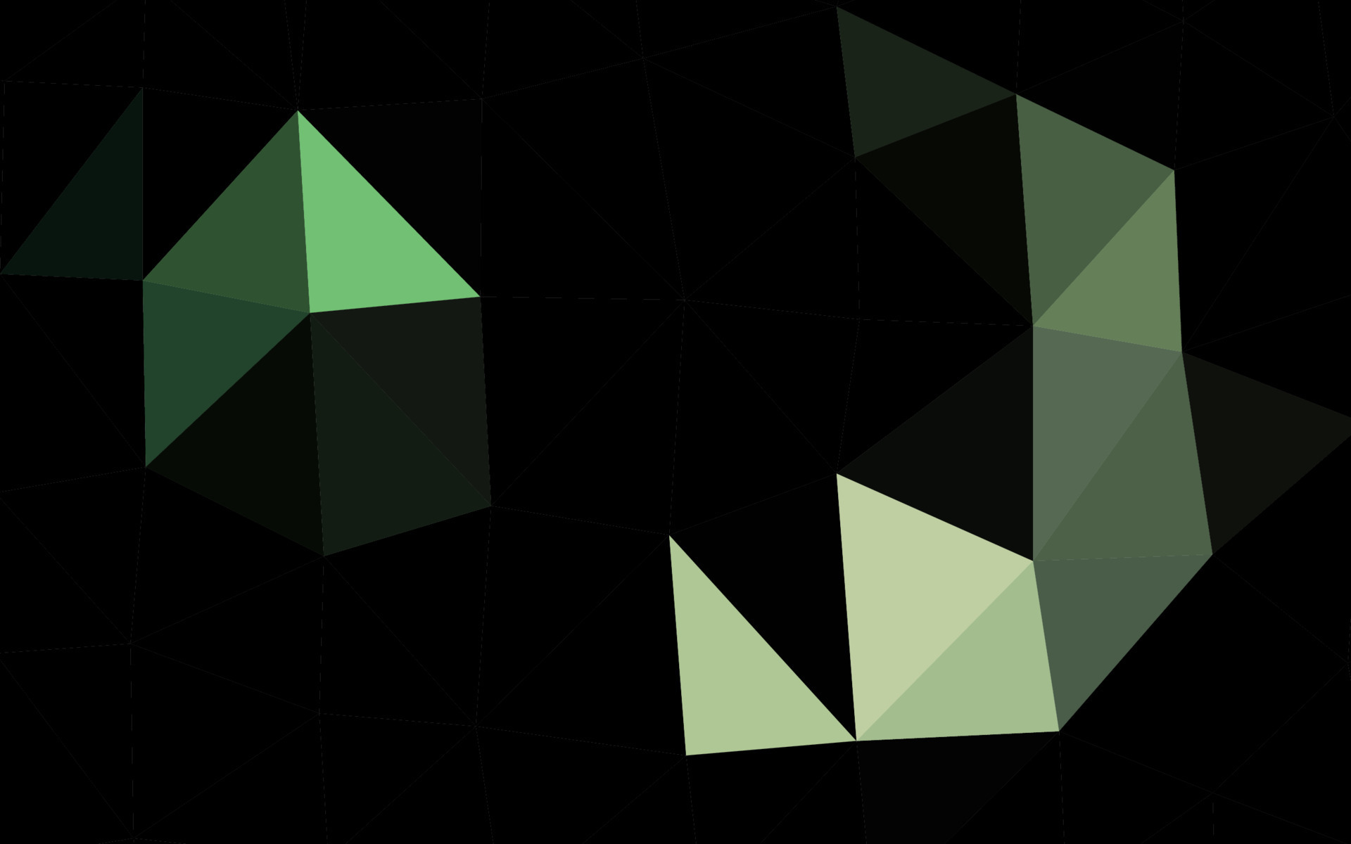 Dark Green Vector Polygon Abstract Backdrop 14440060 Vector Art At