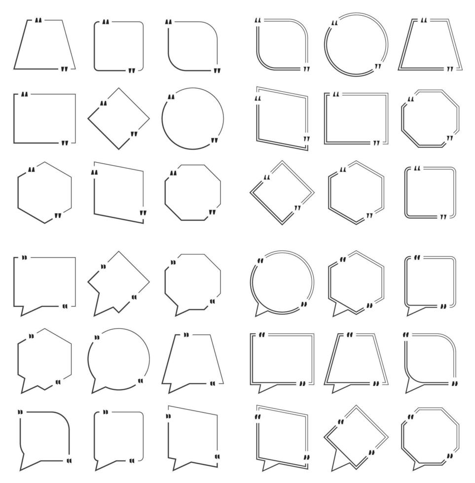 Set of speech bubbles 14440574 Vector Art at Vecteezy