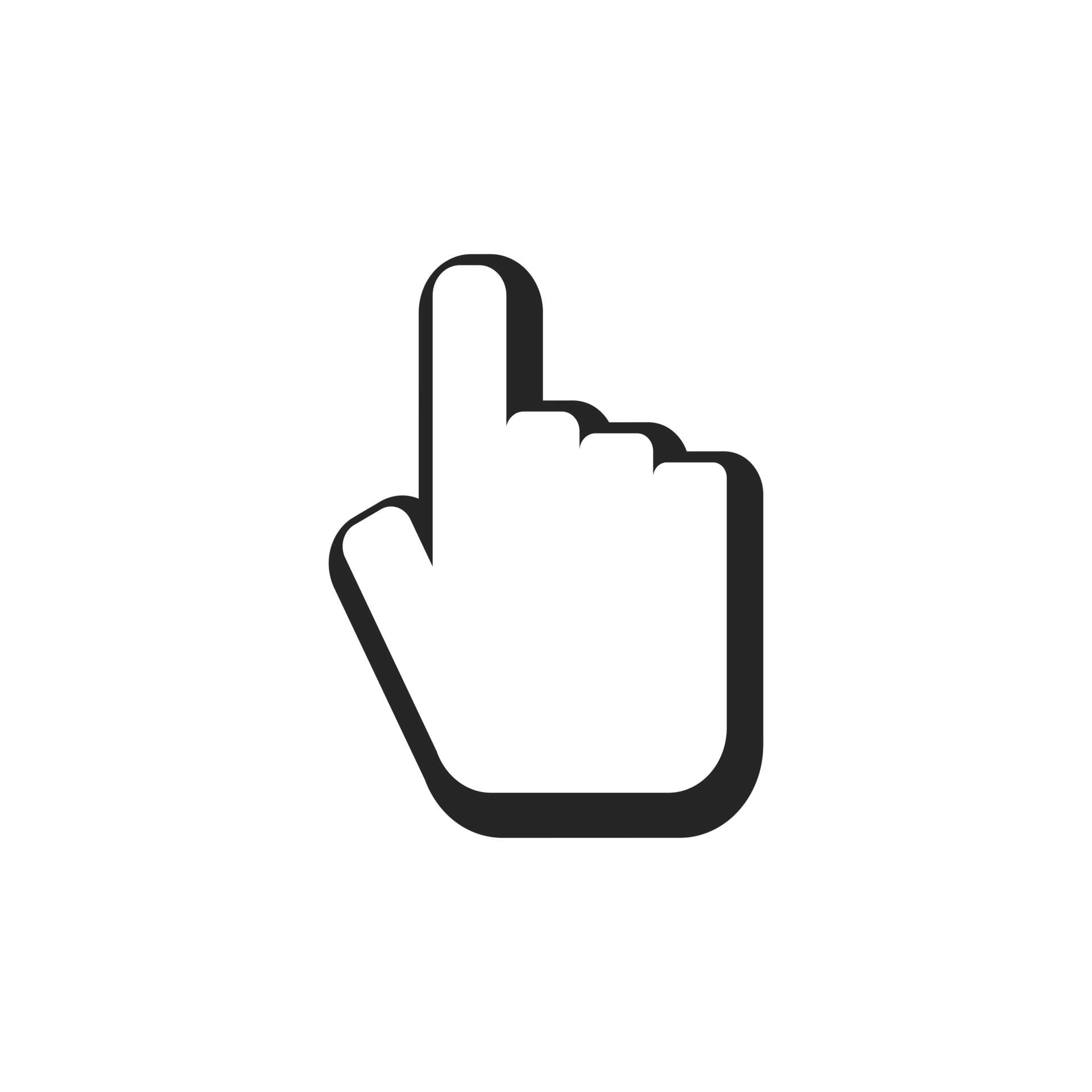 comic style hand pointer icon with transparent background. png file ... comic style hand pointer icon with transparent background. png file ...