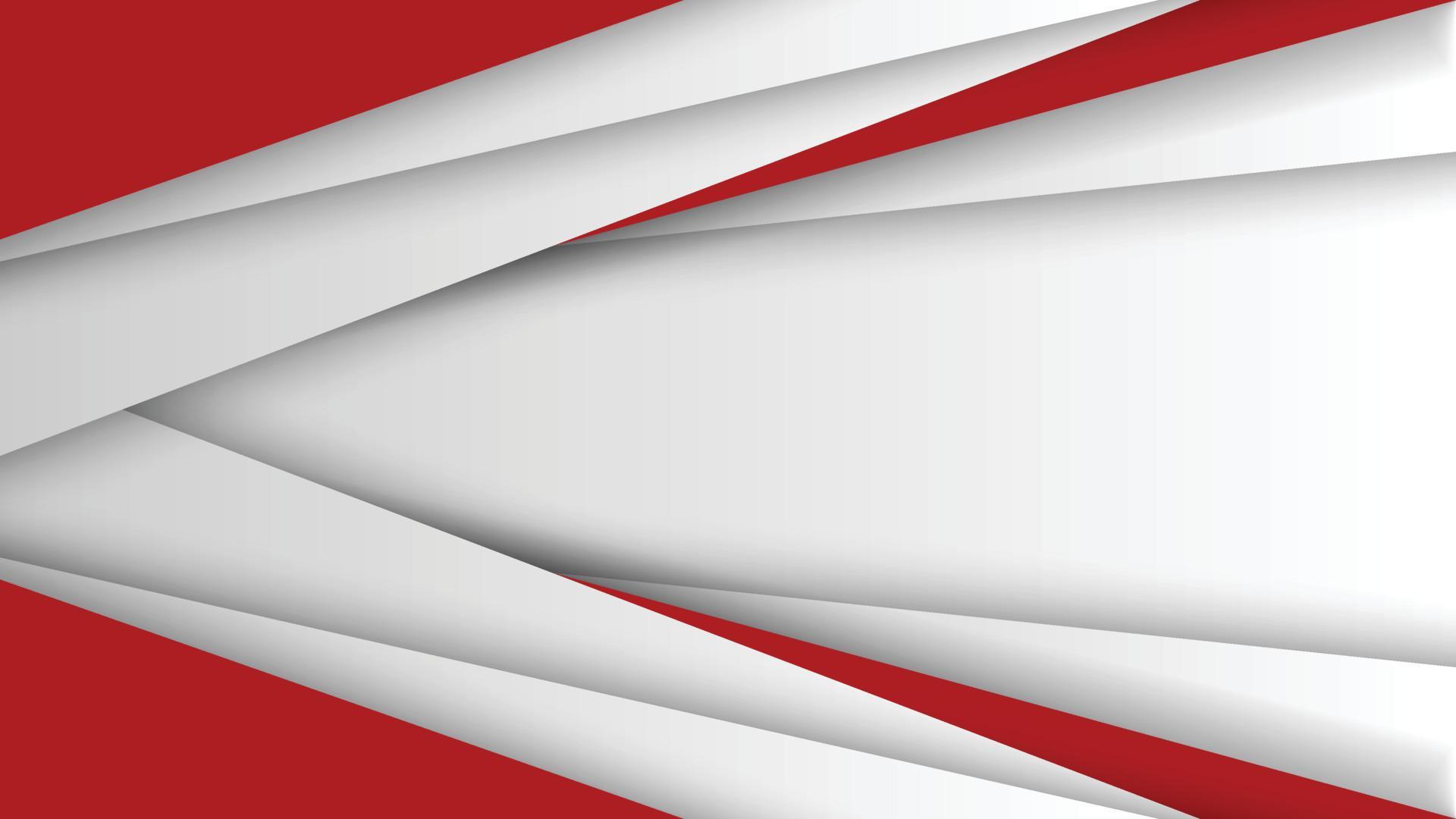 Abstract red and white overlapping layers background a combination. 14444829 Vector Art at Vecteezy