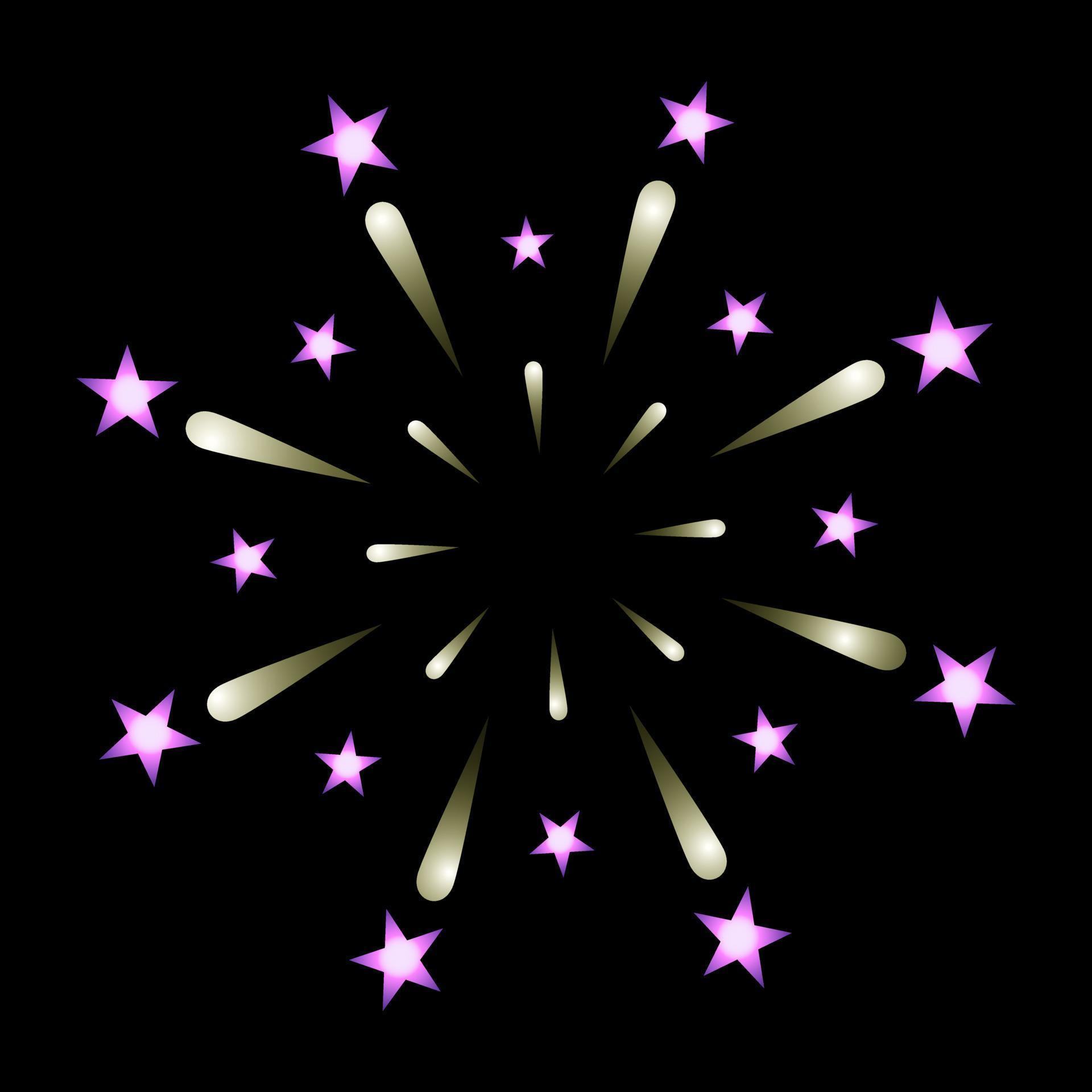 A flowery firework flat illustration, chrysanthemum firework 14445690 Vector Art at Vecteezy