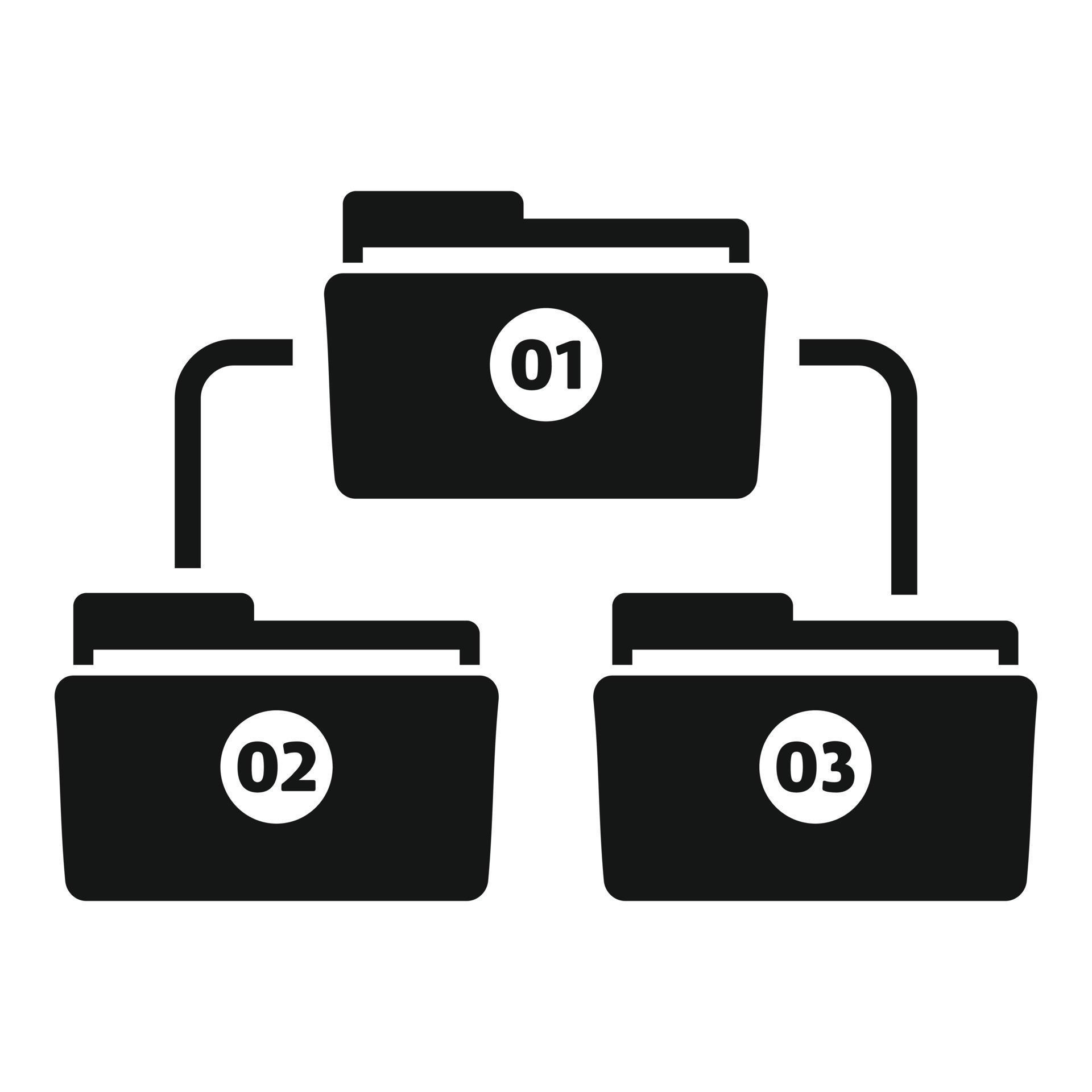 File folder scheme icon, simple style 14447137 Vector Art at Vecteezy