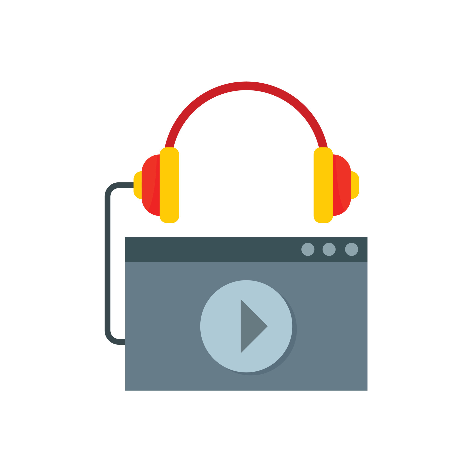 Play audio file icon, flat style 14448699 Vector Art at Vecteezy Play audio file icon, flat style 14448699 Vector Art at Vecteezy