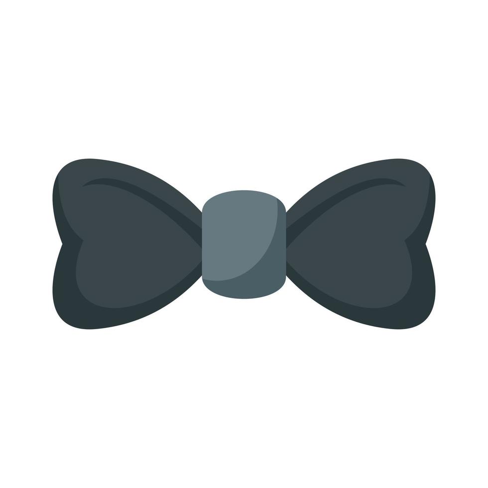 Elegant bow tie icon, flat style 14450838 Vector Art at Vecteezy