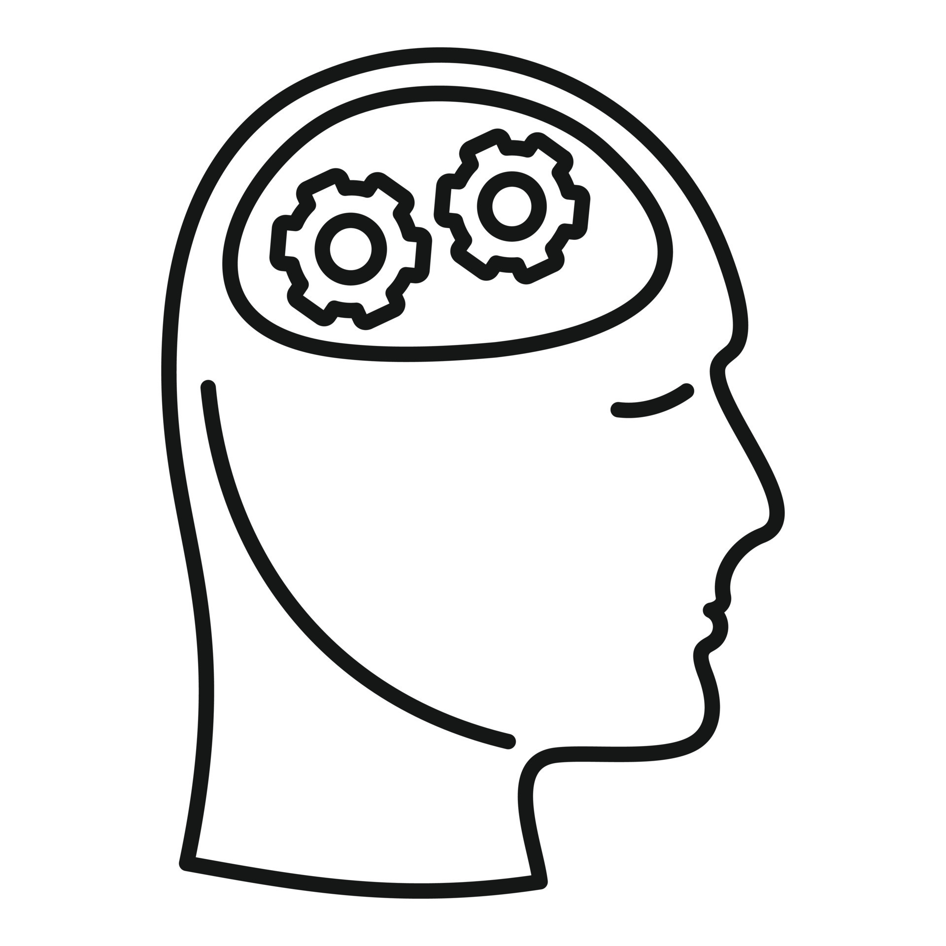 Interactive learning icon, outline style 14453113 Vector Art at Vecteezy