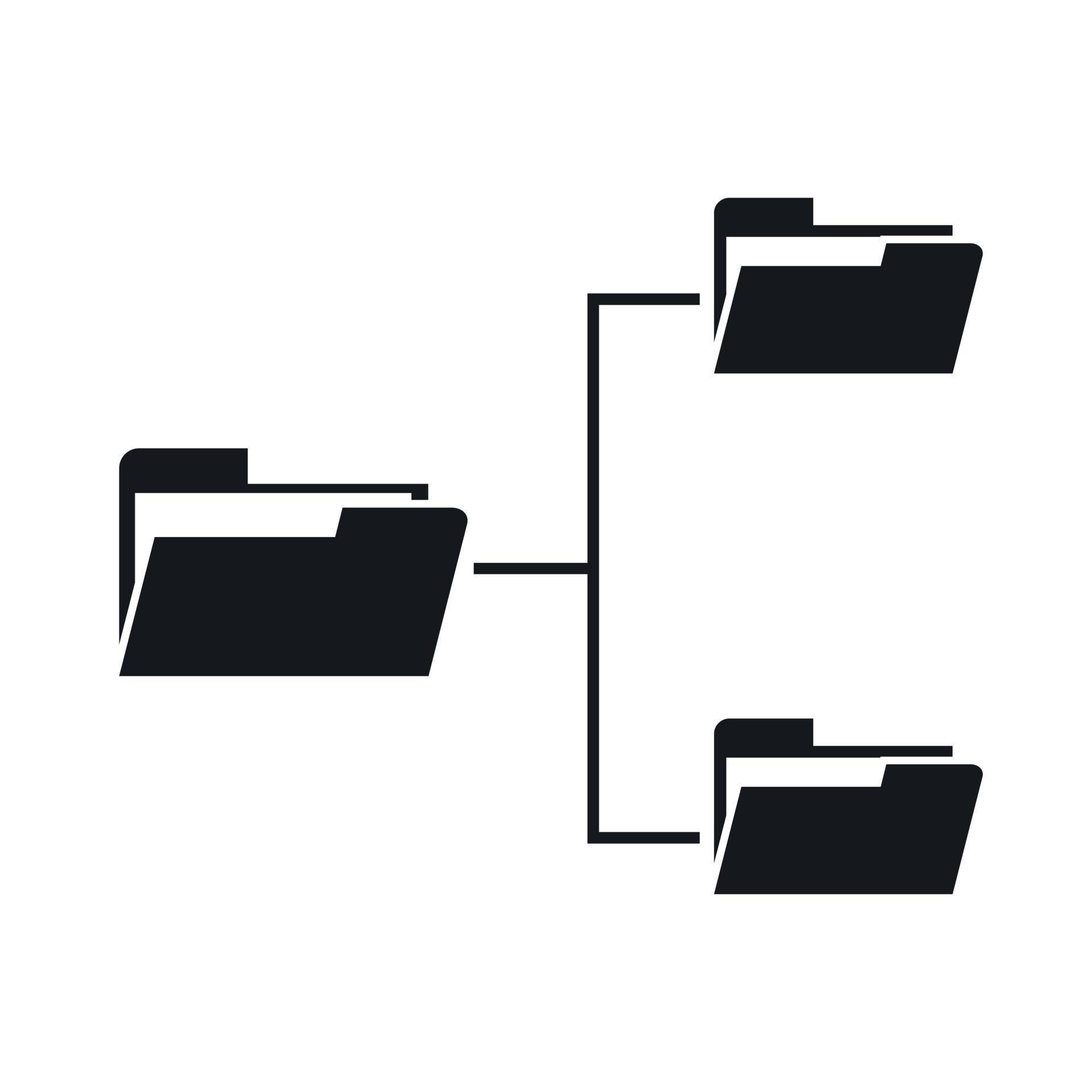 Folders structure icon, simple style 14453507 Vector Art at Vecteezy