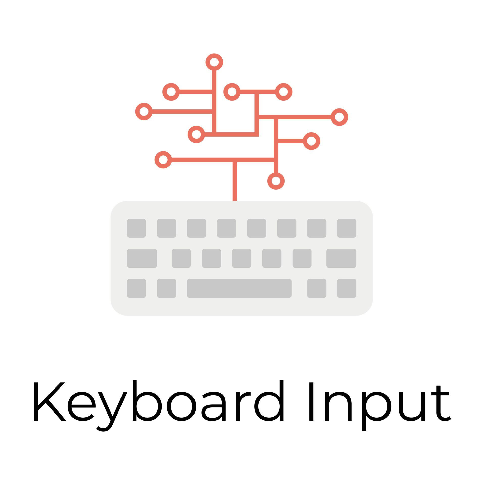 Trendy Keyboard Input 14455063 Vector Art at Vecteezy