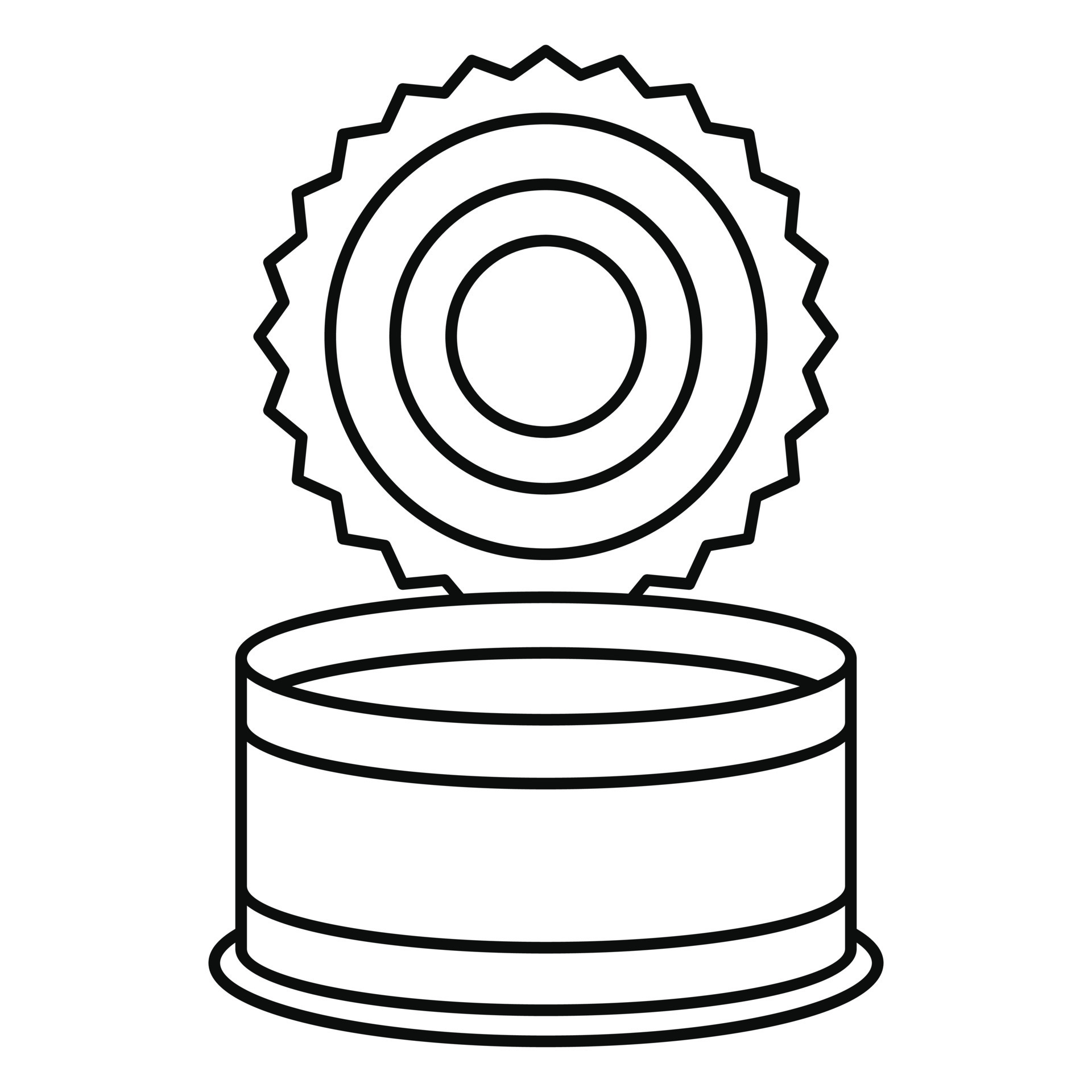 Tin Clipart Black And White Tin Clipart Black And White